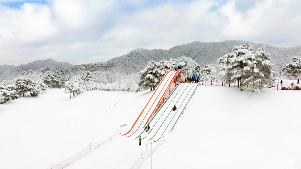 [Gyeonggi] Strawberry Picking + Vivaldi Park Snowyland Sled + Eobi Ice ...